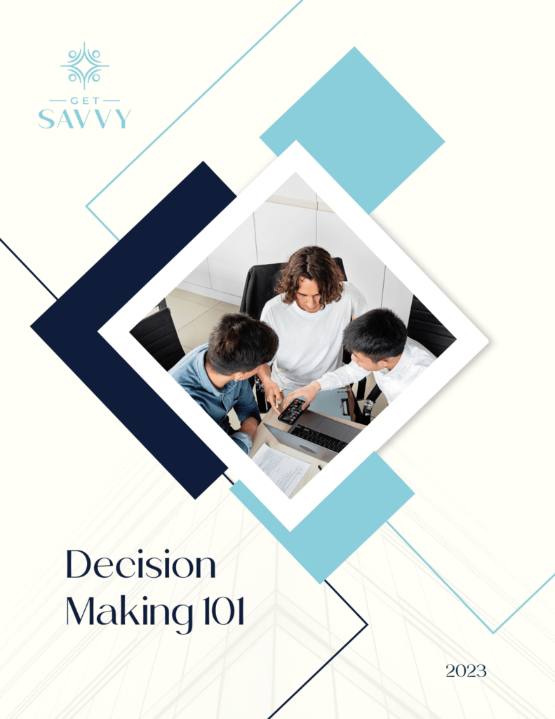 Decision Making 101 Workbook - Women's Business Resource Community