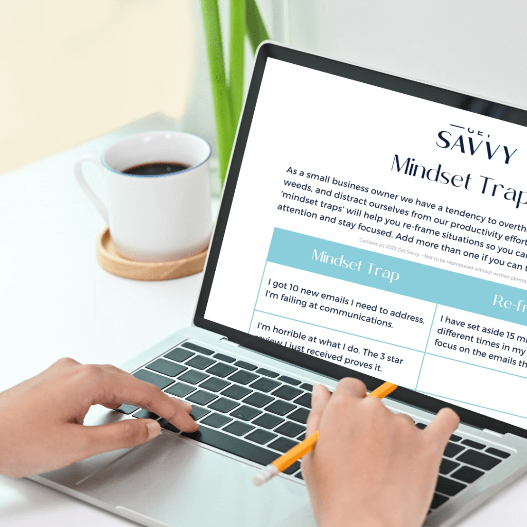 Mindset Traps Worksheet - Women's Business Resource Community