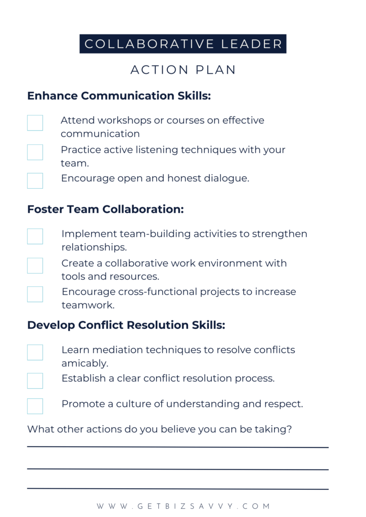 Leadership Style Assessment & Action Plan - Women's Business Resource ...